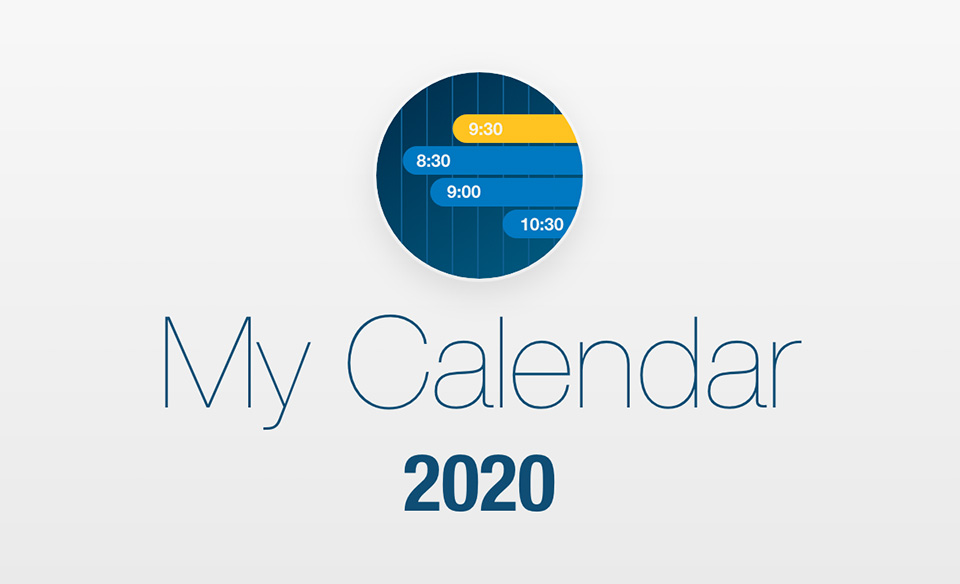 MyCalendar 2020 – Andrej's Obrubko Portfolio